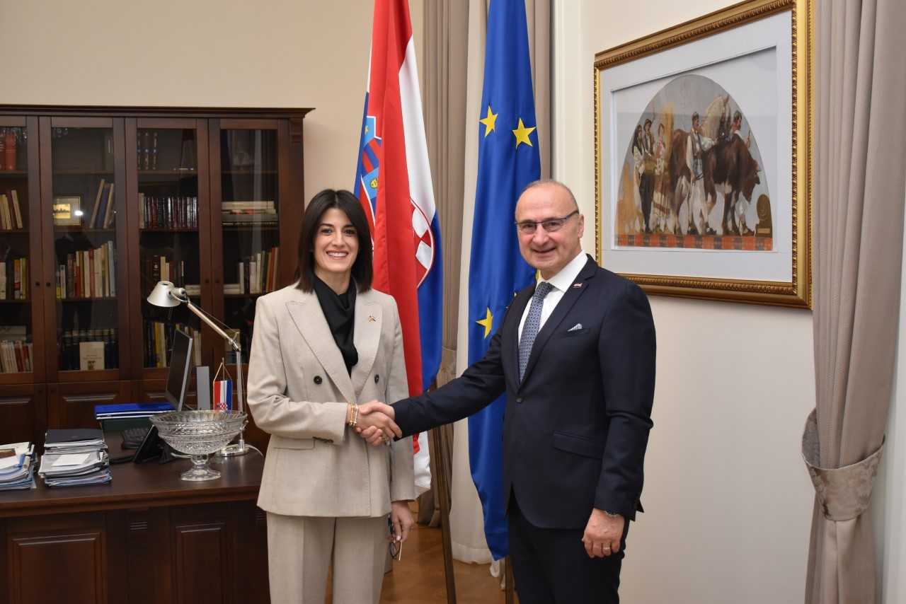 Ministarstvo vanjskih i europskih poslova RH - Oproštajni posjet veleposlanice Sjedinjenih ...